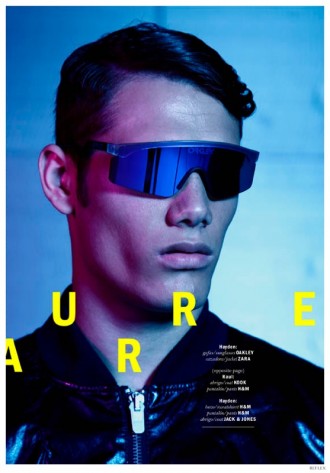 Brothers Haydem & Raul Guerra Model Futuristic Fashions for Reflex ...