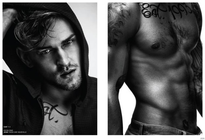 Body Heat: Igor Stepanov Shows Tattoos for JON Shoot – The Fashionisto