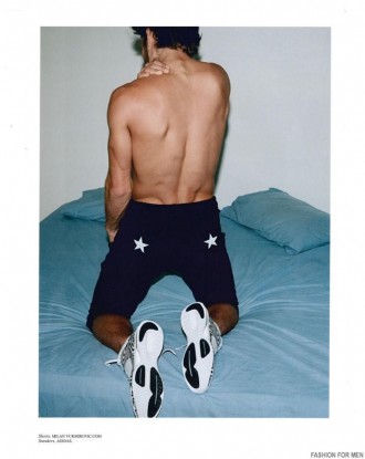 James Norley Poses in Sneakers & Underwear in Fashion For Men – The ...