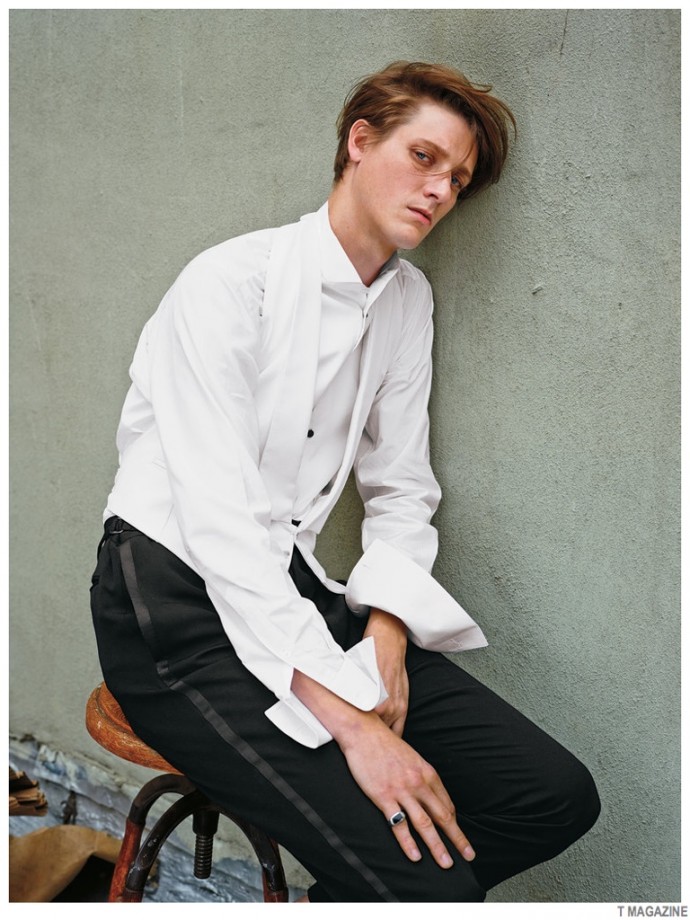 Marc Andre Turgeon Models Divine Holiday Styles for T Magazine – The ...