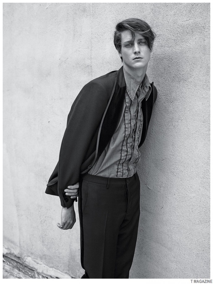 Marc Andre Turgeon Models Divine Holiday Styles for T Magazine – The ...