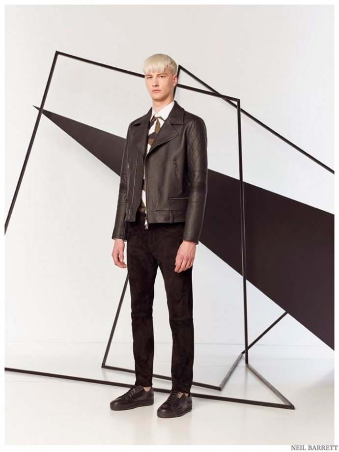 Neil Barrett is Graphic & Sporty for Pre-Spring 2015 Men's Collection ...