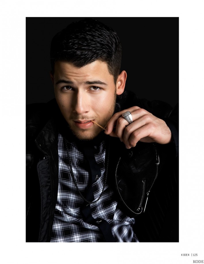 Nick Jonas Models Black Wardrobe for Kode Cover Shoot – Page 2 – The ...