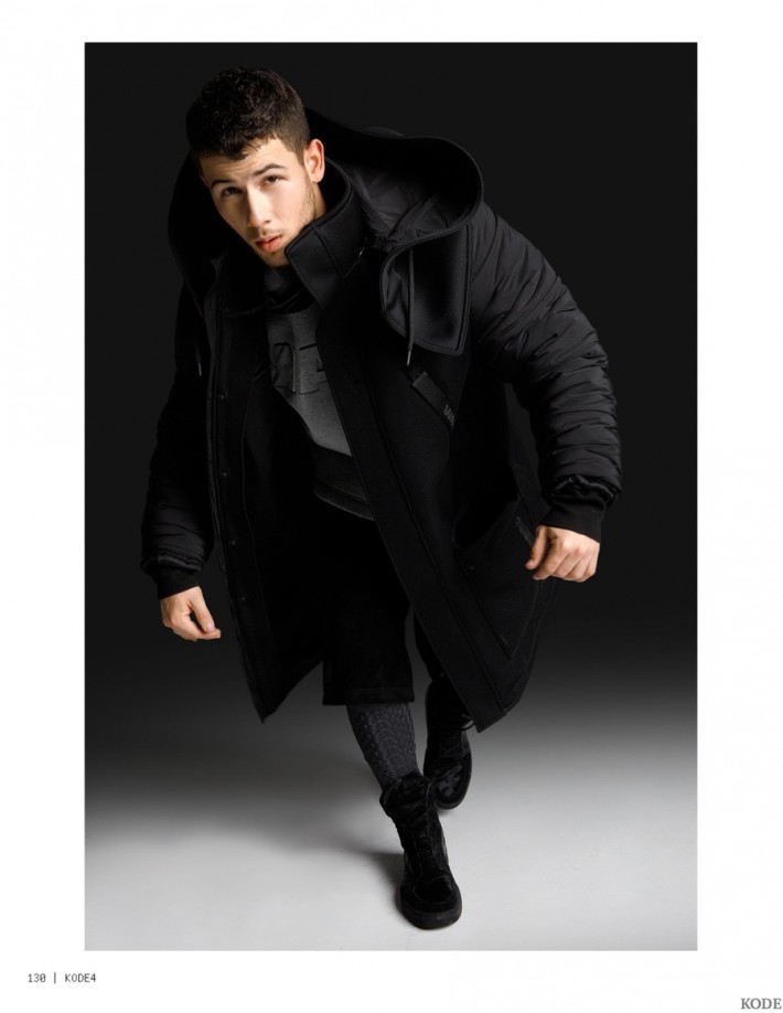Nick Jonas Models Black Wardrobe for Kode Cover Shoot – Page 2 – The ...