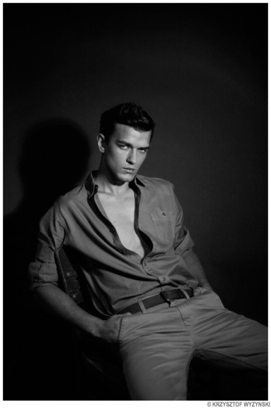 Tomek Zarzycki Stuns in Photo Set by Krzysztof Wyzynski – The Fashionisto