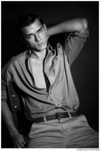 Tomek Zarzycki Stuns in Photo Set by Krzysztof Wyzynski – The Fashionisto
