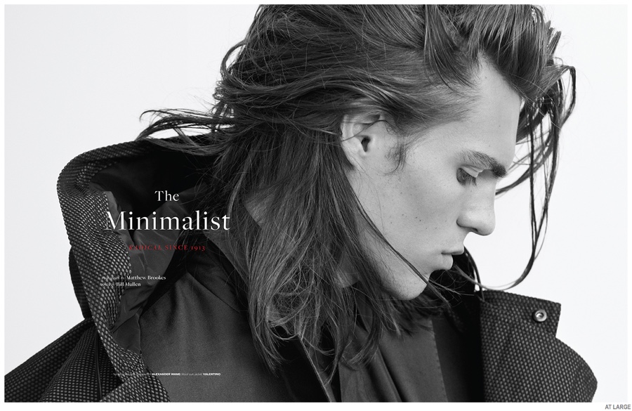 Travis Smith Dons Minimal Fashions for At Large – The Fashionisto