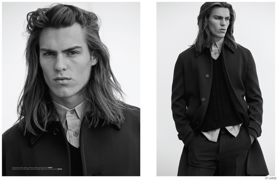 Travis Smith Dons Minimal Fashions for At Large – The Fashionisto