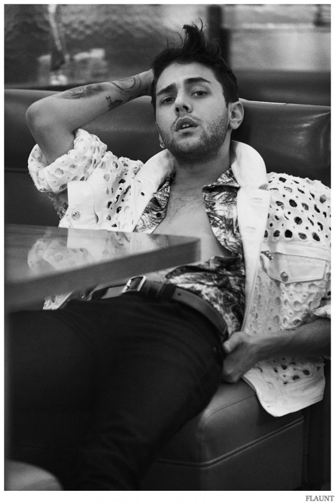 Xavier Dolan Poses for Flaunt Shoot, Talks Perfection – The Fashionisto