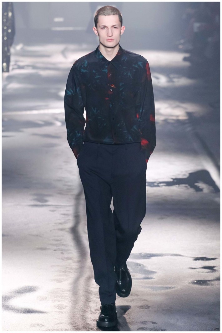 AMI Fall/Winter 2015 Menswear Collection: The Polished Denim Statement ...