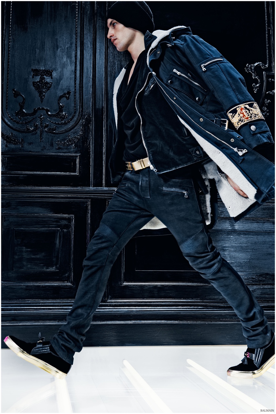 Balmain Fall/Winter 2015 Menswear Collection: In Olivier Rousteing's ...