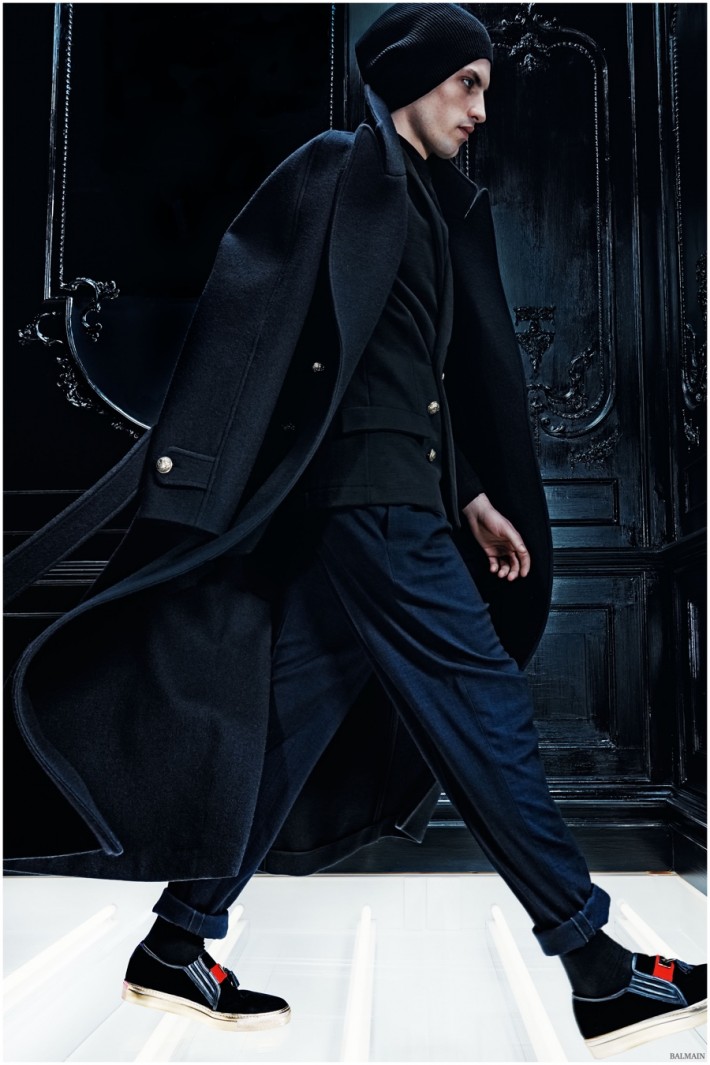 Balmain Fall/Winter 2015 Menswear Collection: In Olivier Rousteing’s ...
