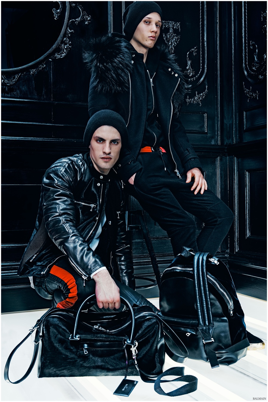 Balmain Fall/Winter 2015 Menswear Collection: In Olivier Rousteing’s ...