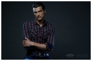 Brent Clancy Rocks Denim for ES Collection – The Fashionisto