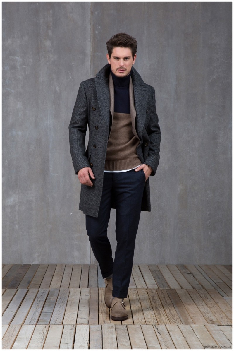 Brunello Cucinelli Perfectly Layers Down Pieces for Fall/Winter 2015 ...