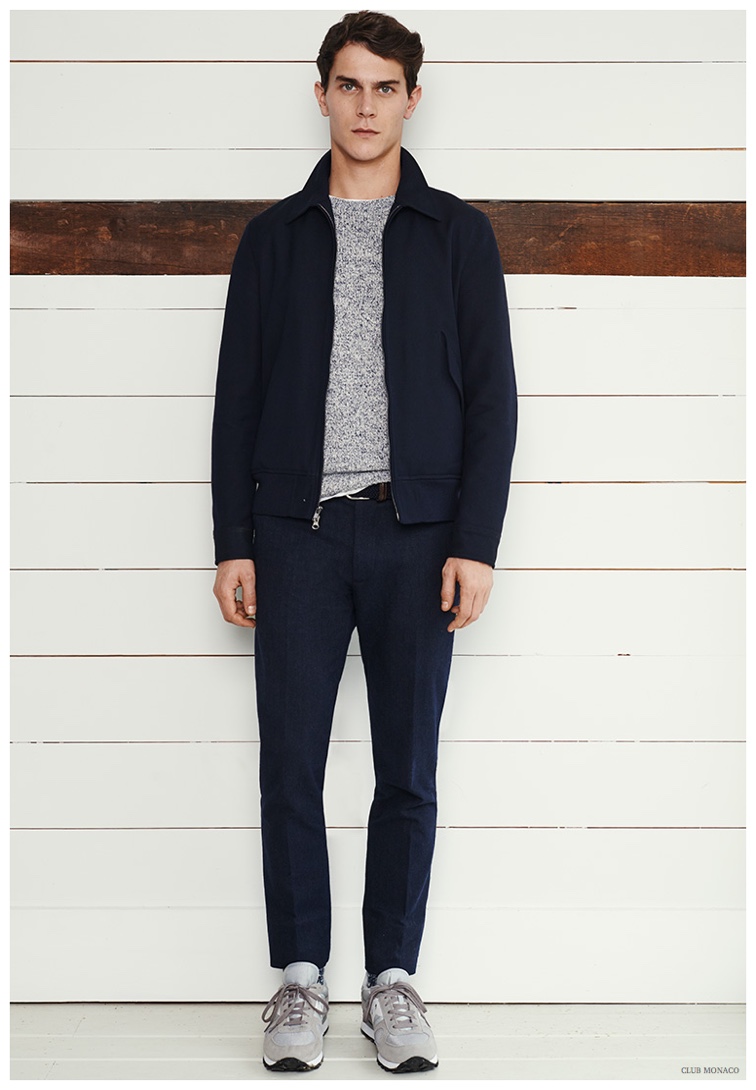 Club Monaco Showcases Minimalist Men's Winter Looks with Vincent ...