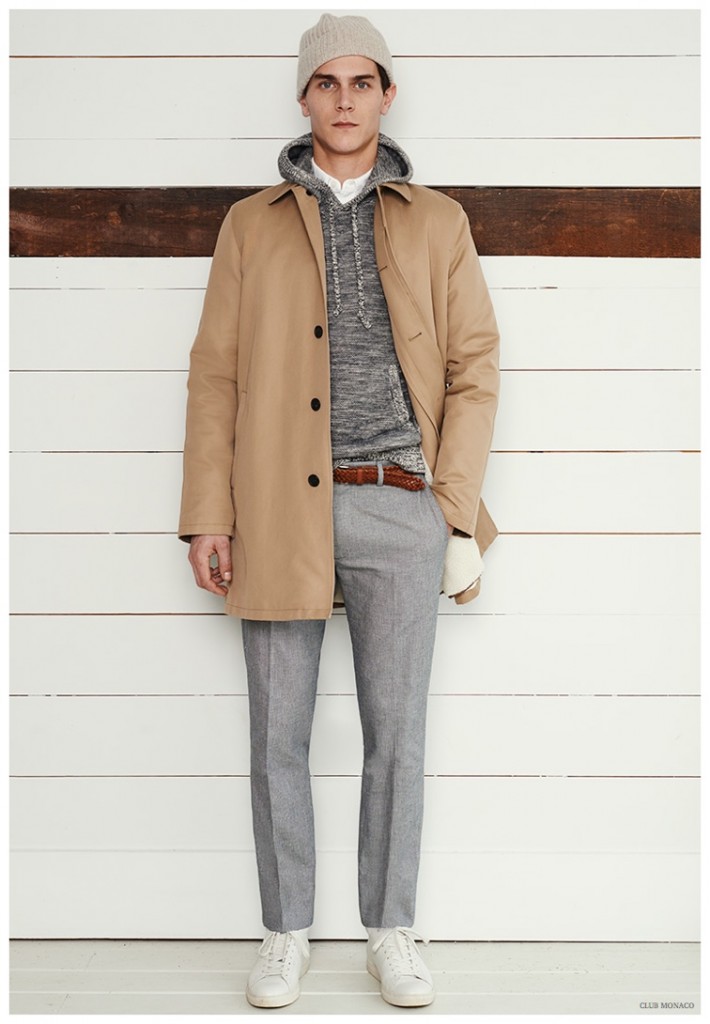 Club Monaco Showcases Minimalist Men’s Winter Looks with Vincent ...