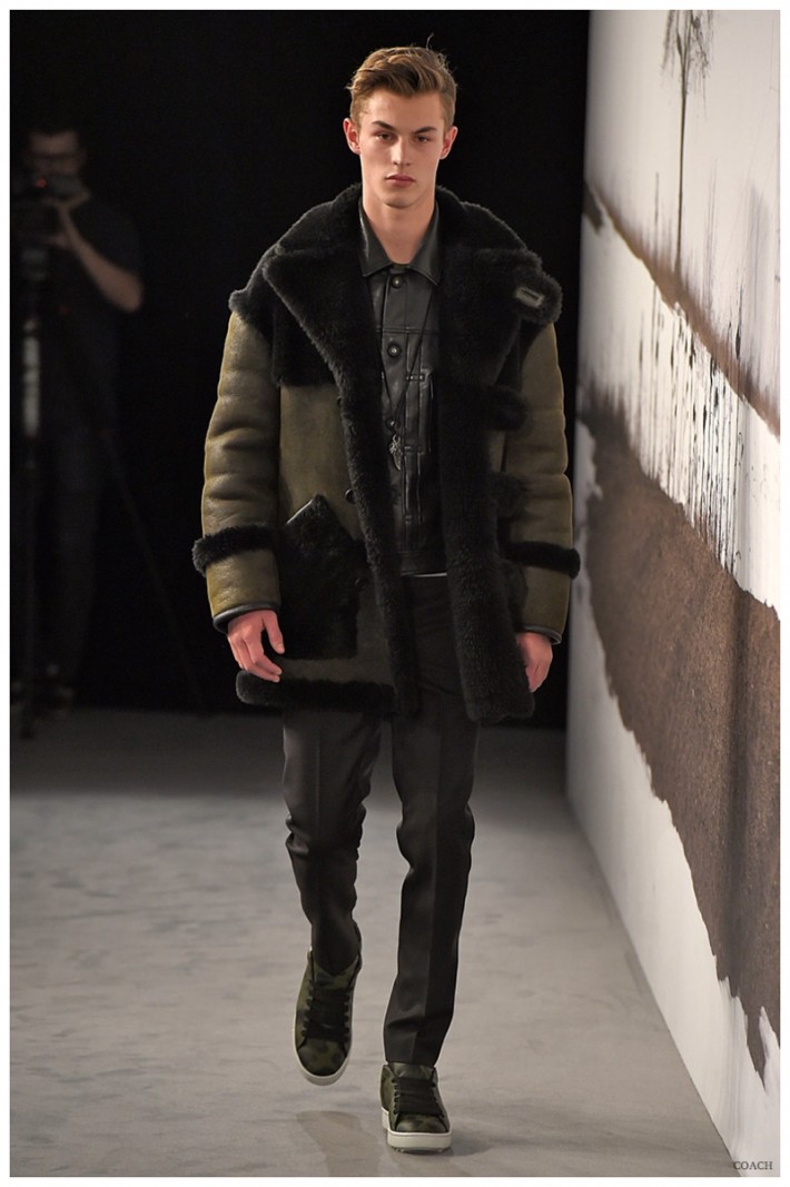 Coach Takes to London Collections: Men with Luxe Outerwear Clad Fall ...