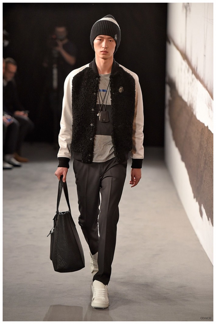 Coach Takes to London Collections: Men with Luxe Outerwear Clad Fall ...
