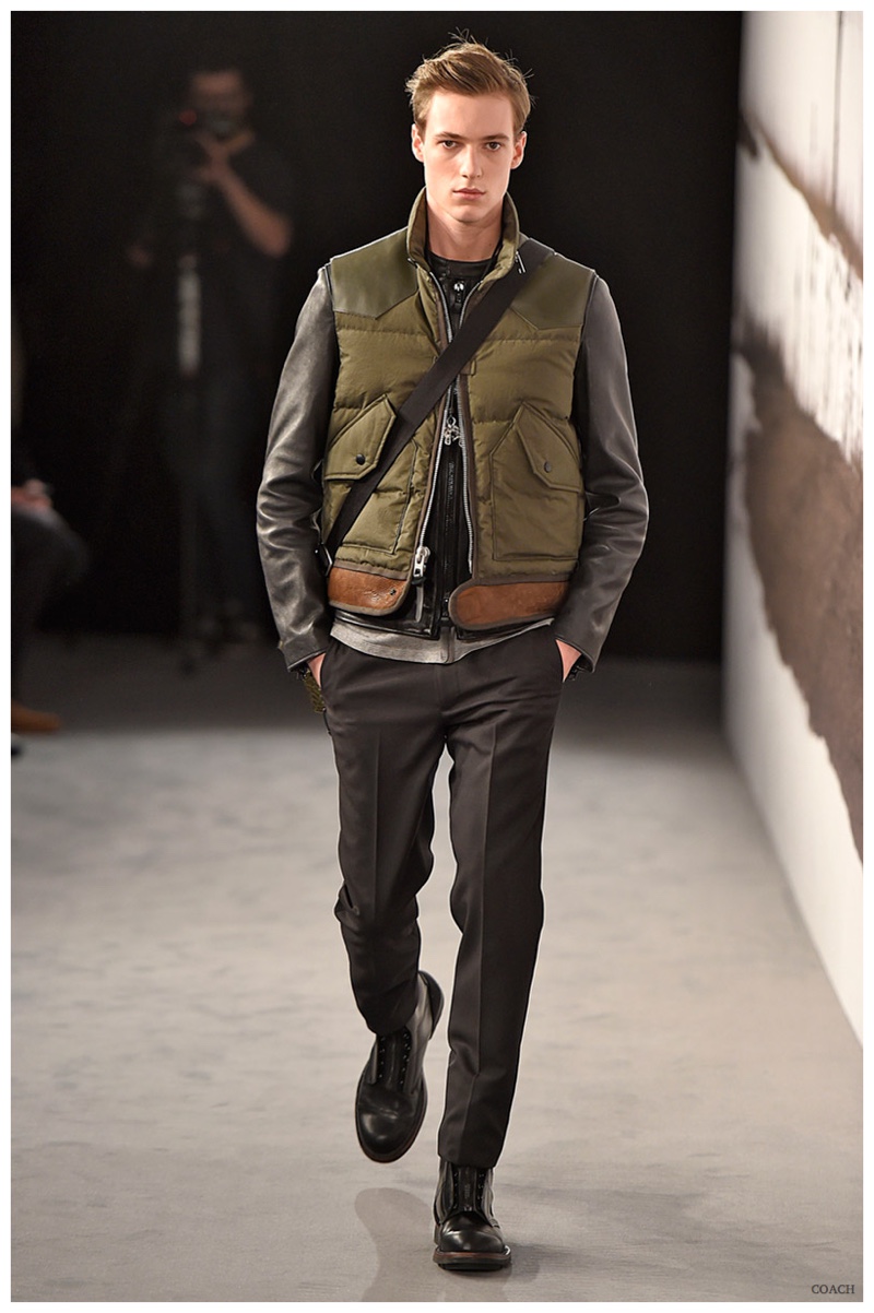 Coach Takes to London Collections: Men with Luxe Outerwear Clad Fall ...