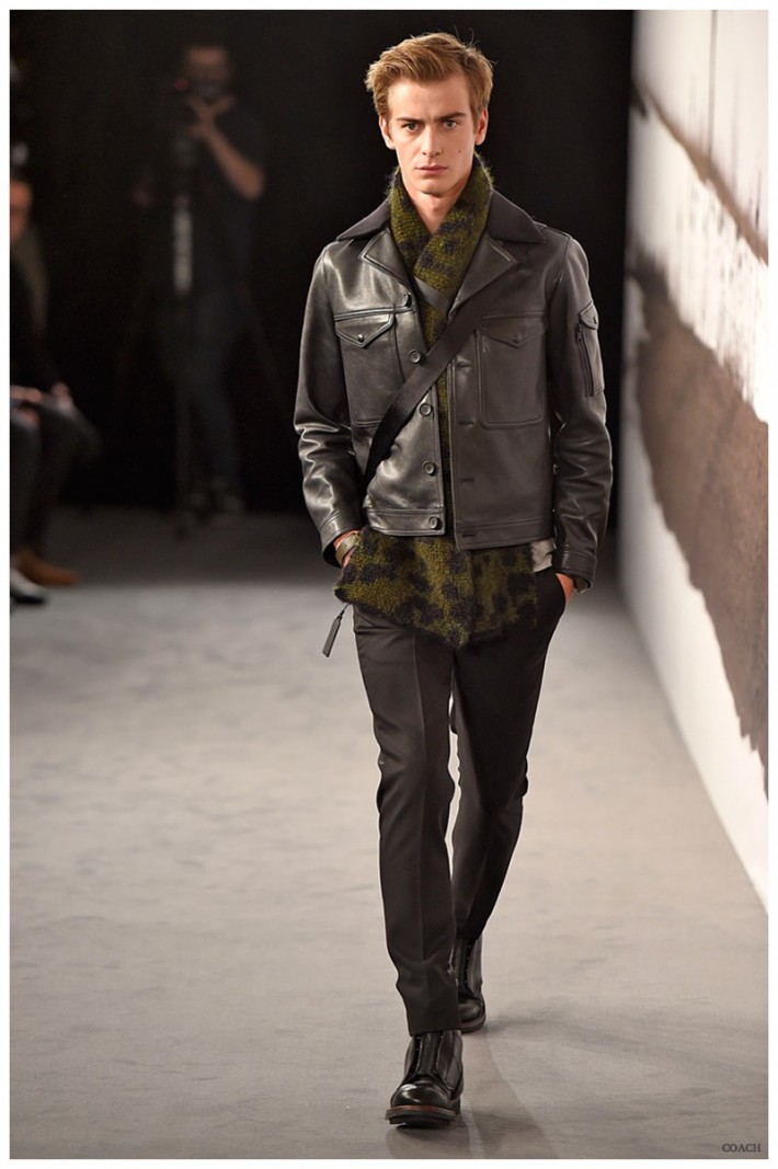 Coach Takes to London Collections: Men with Luxe Outerwear Clad Fall ...