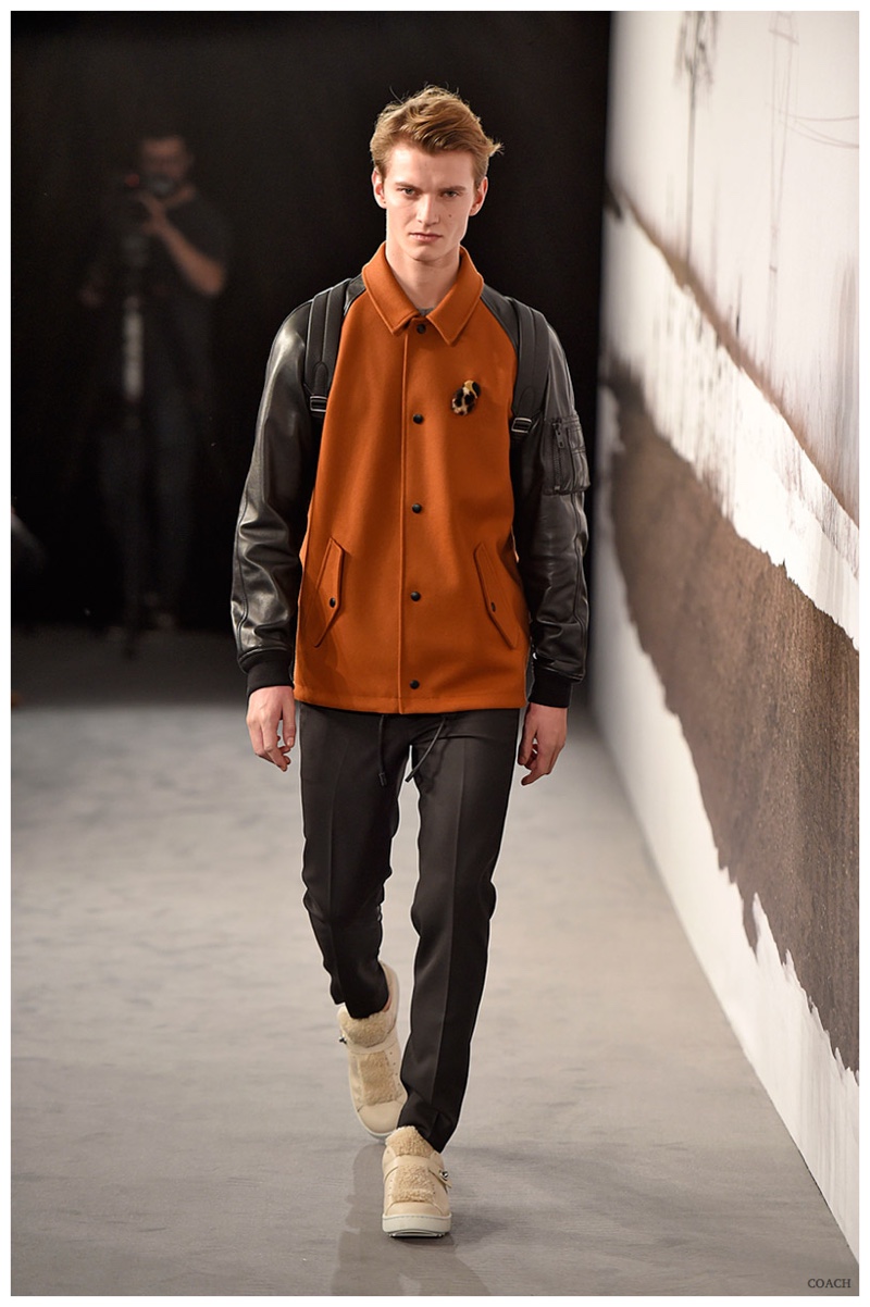 Coach Takes to London Collections: Men with Luxe Outerwear Clad Fall ...