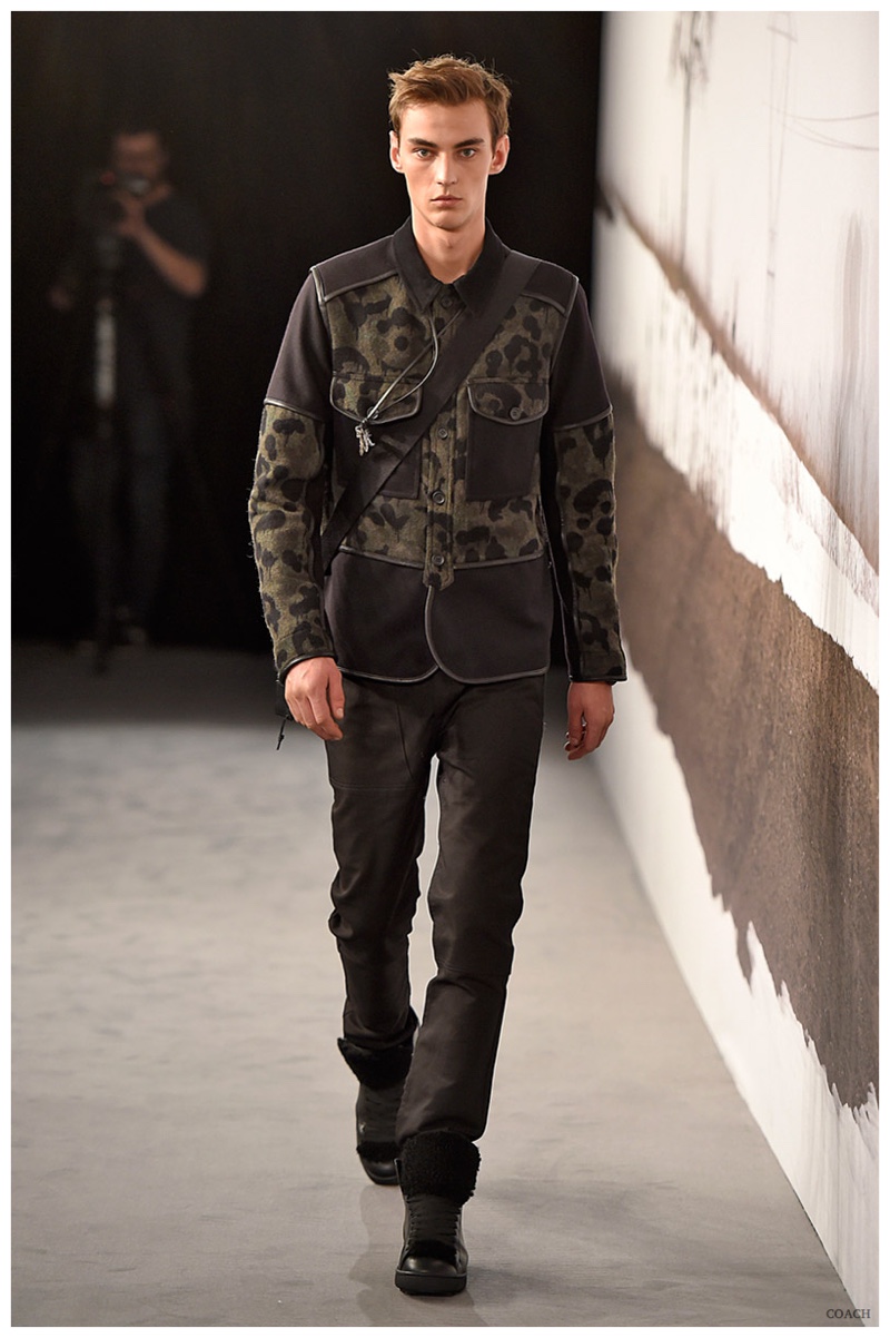 Coach Takes to London Collections: Men with Luxe Outerwear Clad Fall ...