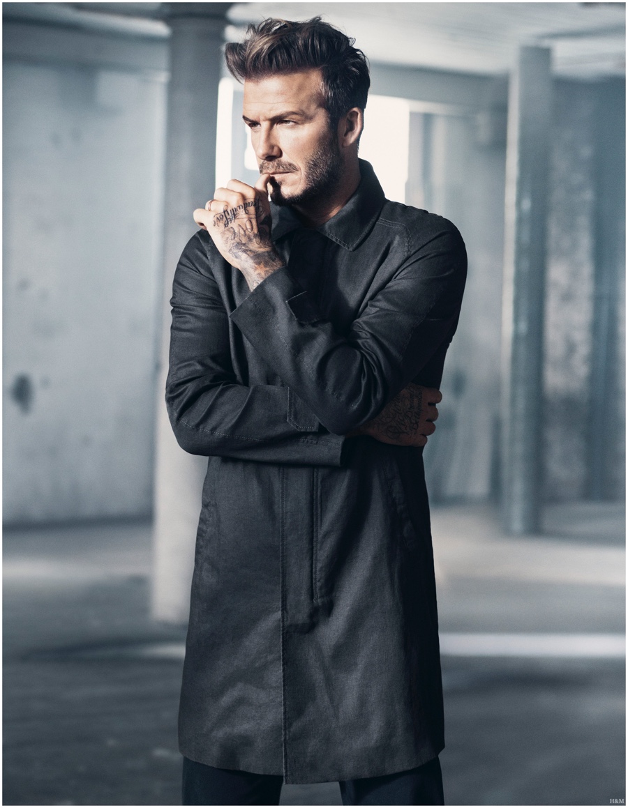 David Beckham Stars in Spring 2015 H&M Bodywear Shoot + Selects Modern ...