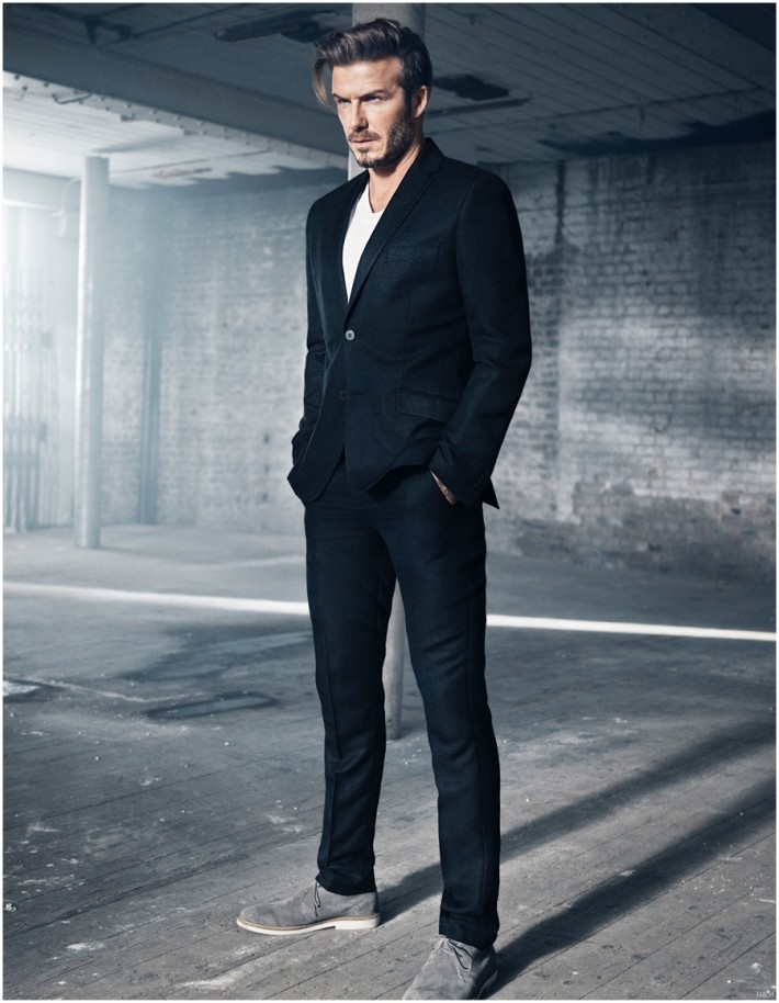 David Beckham Stars in Spring 2015 H&M Bodywear Shoot + Selects Modern ...