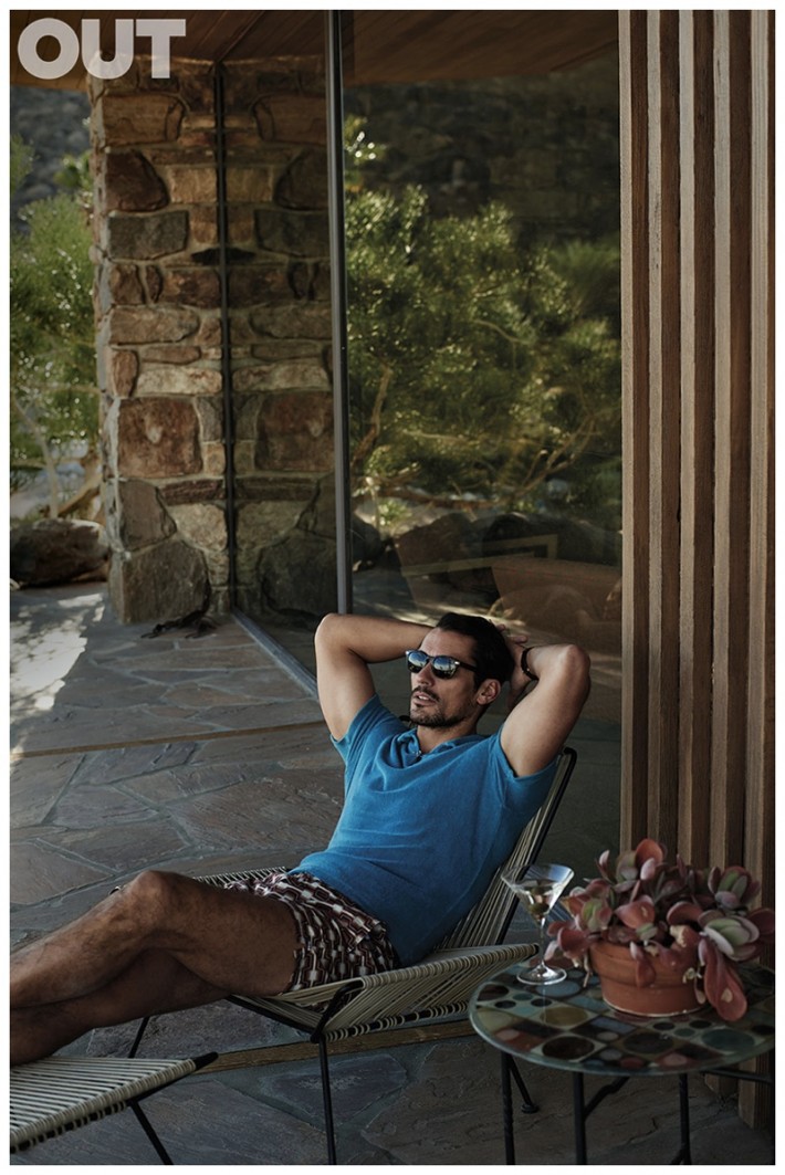 David Gandy Goes Retro for OUT Cover Shoot – The Fashionisto