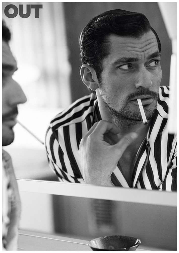 David Gandy Goes Retro for OUT Cover Shoot – The Fashionisto