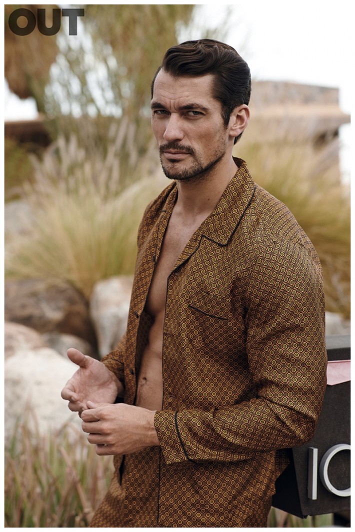 David Gandy Goes Retro for OUT Cover Shoot – The Fashionisto
