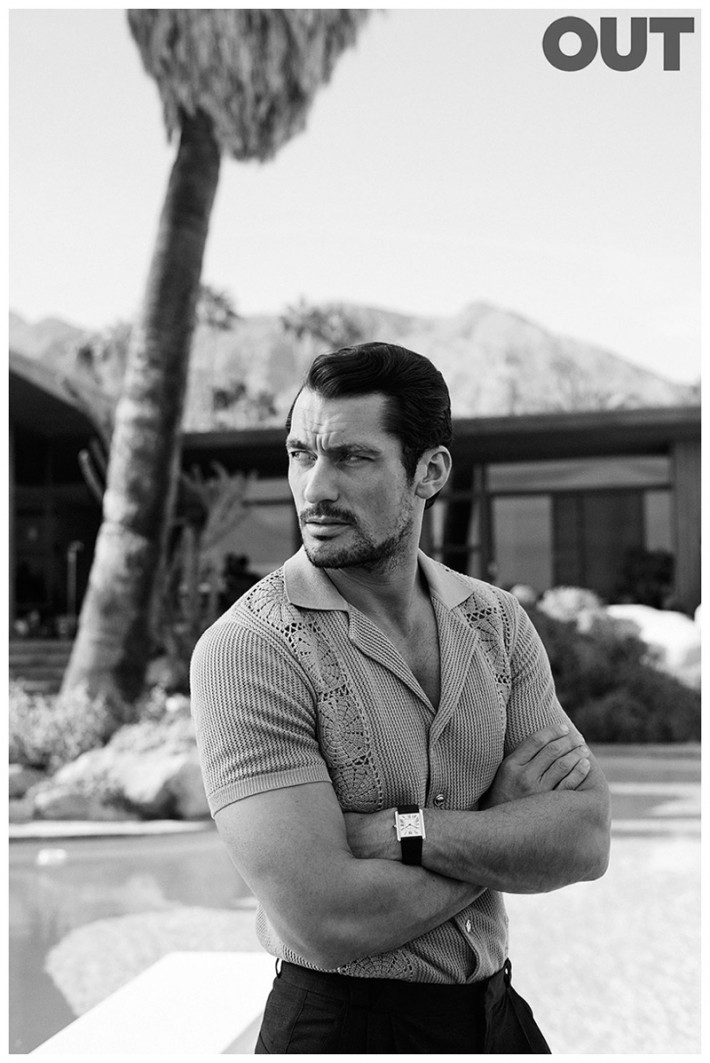 David Gandy Goes Retro for OUT Cover Shoot – The Fashionisto