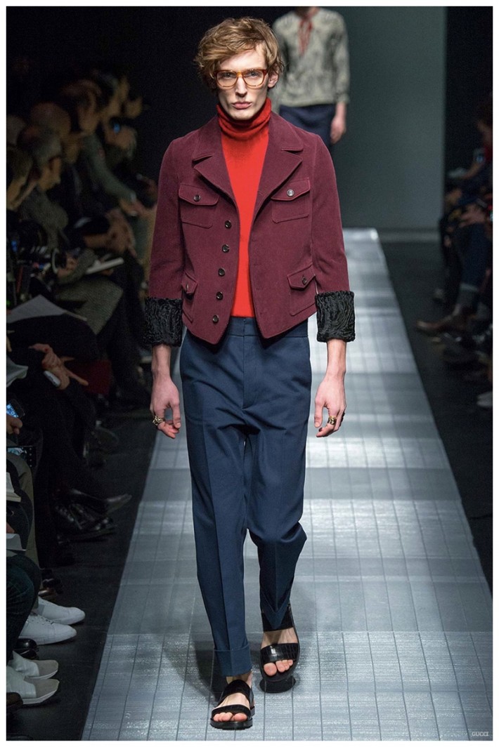 Gucci Men Fall/Winter 2015 Collection: Last Minute 70s Romantic – The ...