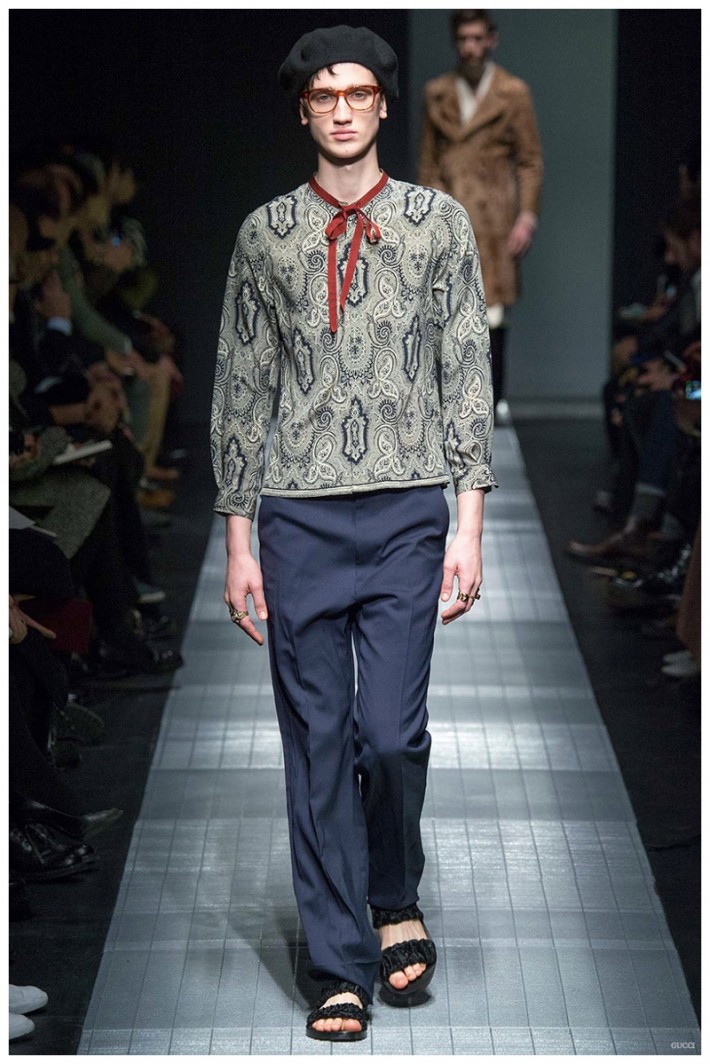 Gucci Men Fall/Winter 2015 Collection: Last Minute 70s Romantic – The ...