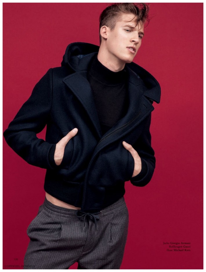 Cross Fit: Joel Meacock & Matthew Holt Model Sporty Fashions for L ...