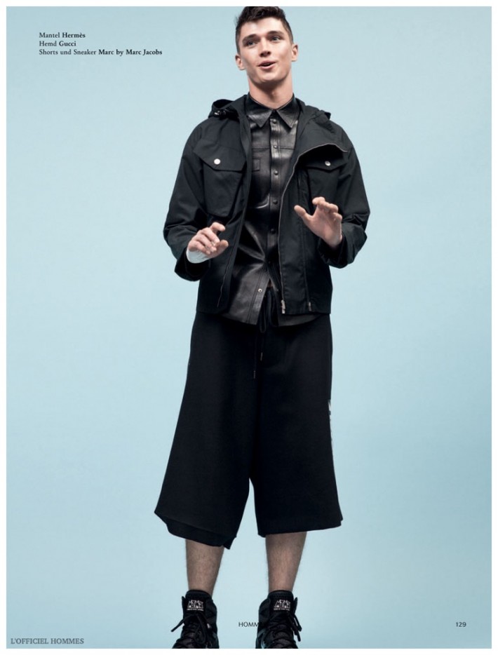 Cross Fit: Joel Meacock & Matthew Holt Model Sporty Fashions for L ...
