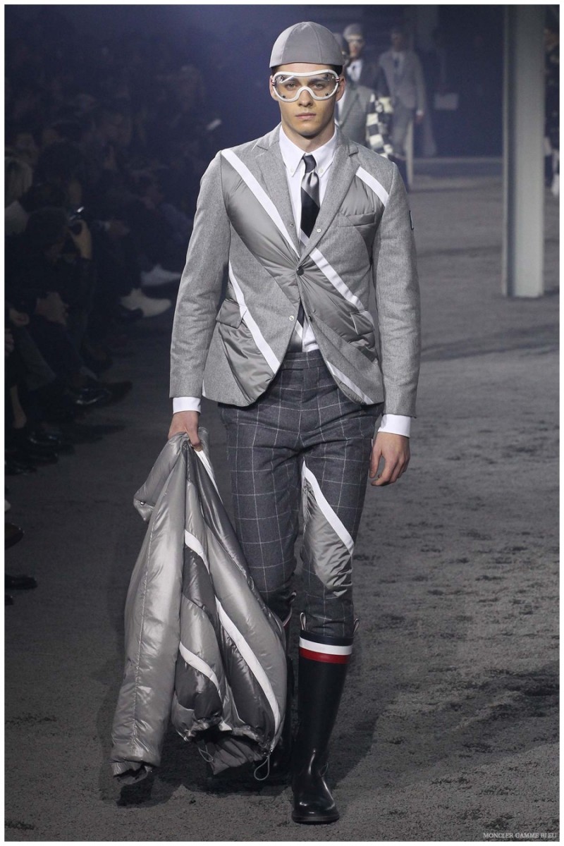 Moncler Gamme Bleu Fall/Winter 2015 Menswear Collection Highlights Down ...