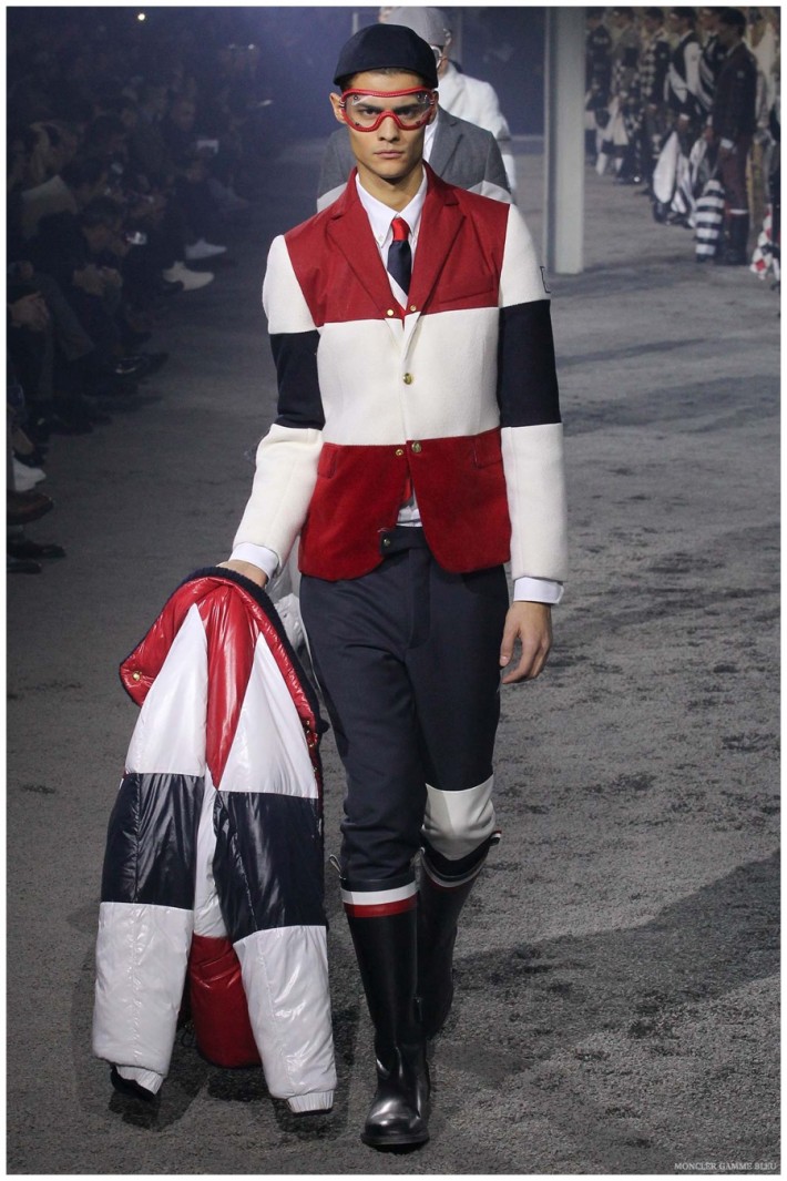 Moncler Gamme Bleu Fall/Winter 2015 Menswear Collection Highlights Down ...