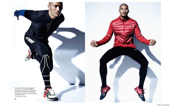 Paolo Roldan Gets Active for Men’s Fashion Shoot – The Fashionisto