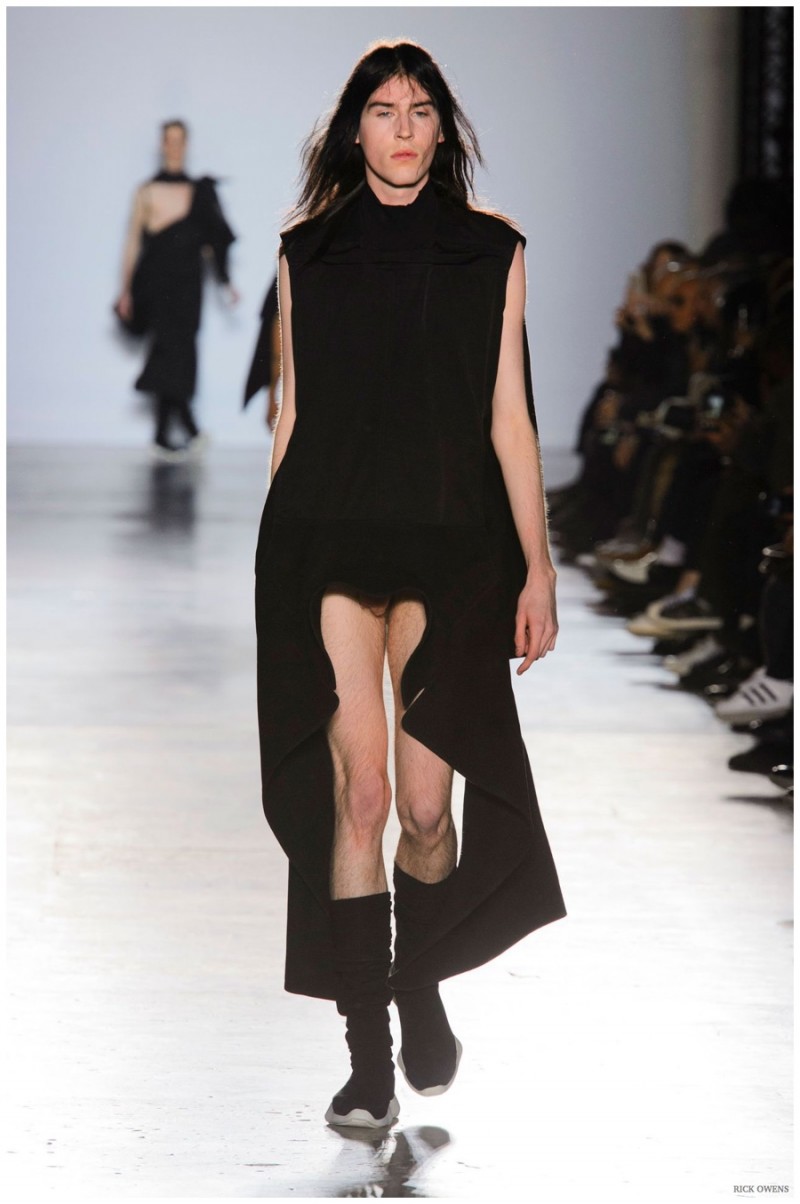 Rick Owens Fall/Winter 2015 Menswear Collection: High Fashion Exposure ...