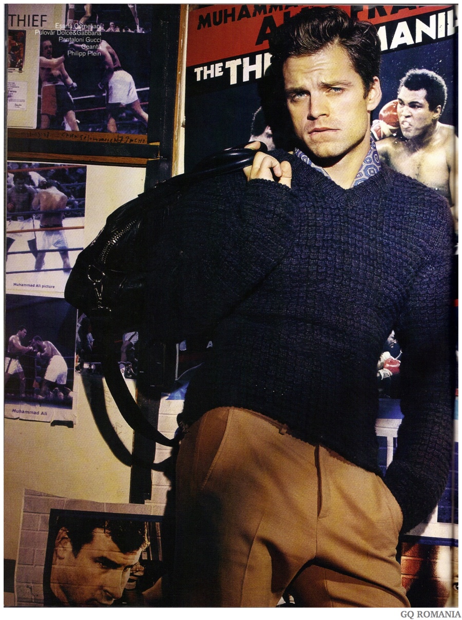 Sebastian Stan Delivers His Model Best for GQ Romania Cover Shoot – The ...