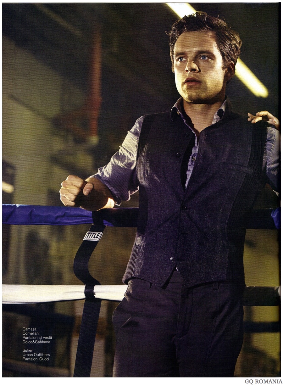 Sebastian Stan Delivers His Model Best for GQ Romania Cover Shoot – The ...