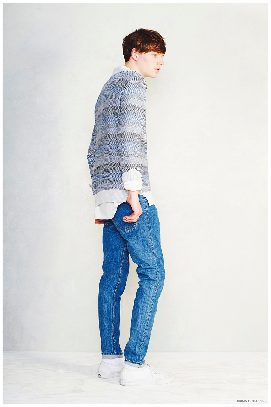 Modern Blues Trend: John Hein Rocks Men's Spring Denim Looks for Urban ...