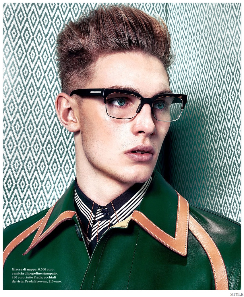 Tommy Marr Models Graphic Men’s Fashions for Style Magazine – The ...