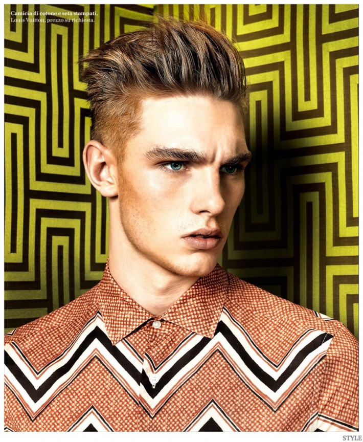 Tommy Marr Models Graphic Men's Fashions for Style Magazine – The ...