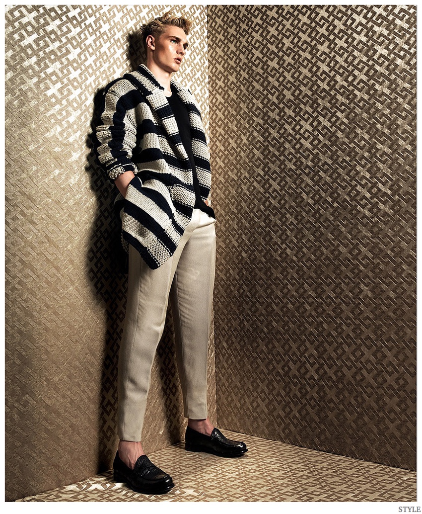 Tommy Marr Models Graphic Men's Fashions for Style Magazine – The ...