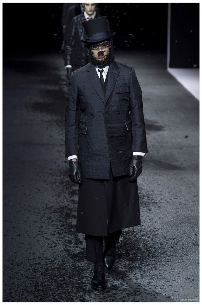 Thom Browne Fall/Winter 2015 Menswear Collection: Funeral Chic – The ...