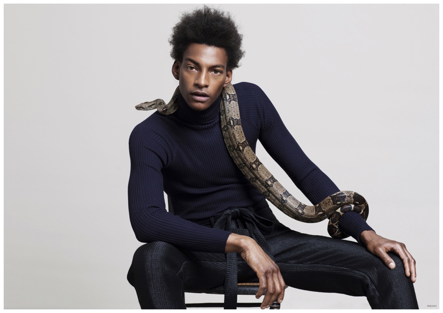 Ty Ogunkoya Wears Really Big Hat & Poses with Snake for Arresting ...