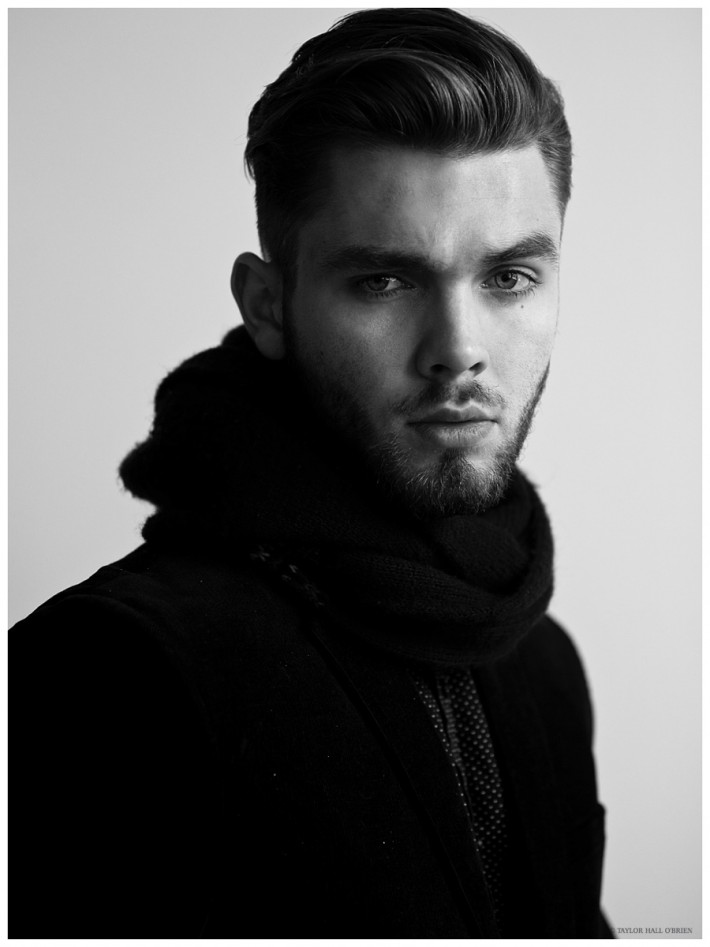 Tyler Shaw Models Denim Essentials for Taylor Hall O’Brien Lensed Shoot ...